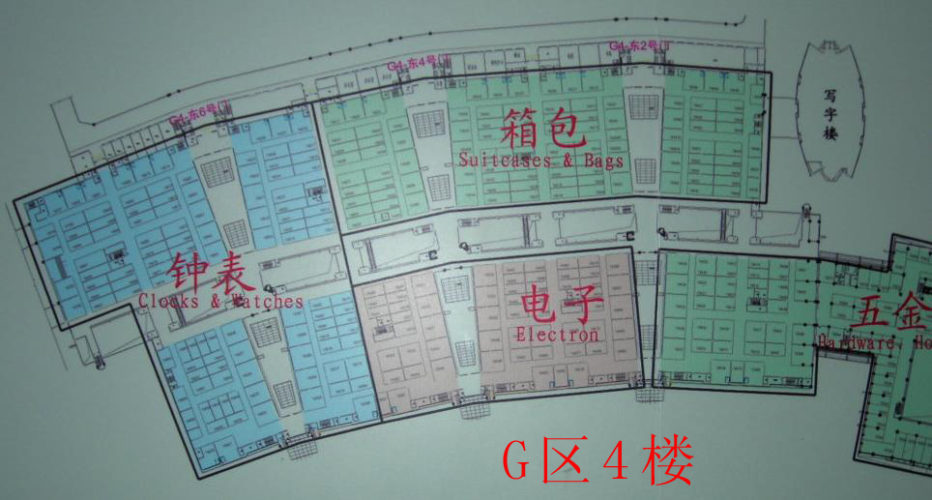 Mapa digital del Mercado de Yiwu | YaChina, Your One-Stop Sourcing ...